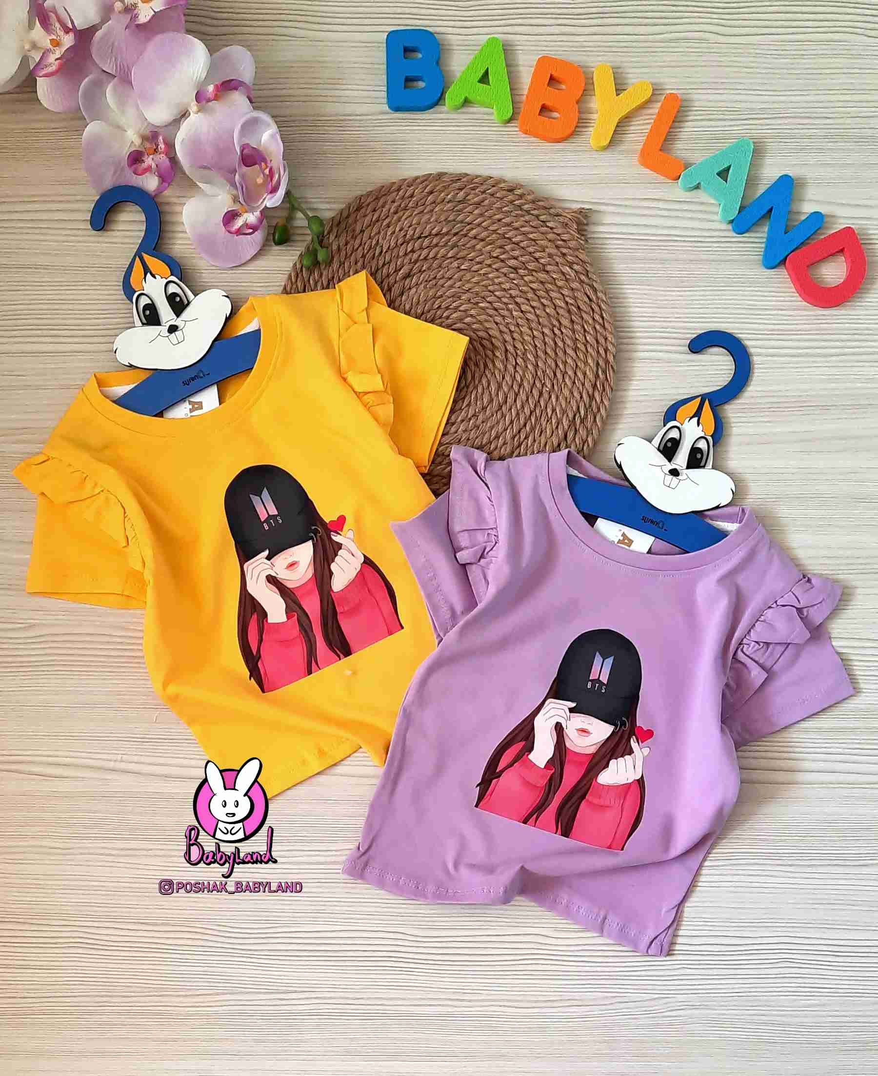 تیشرت بی تی اس - پوشاک بیبی لند